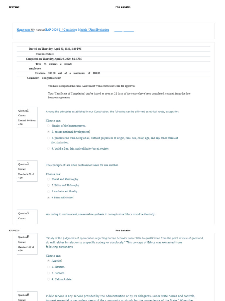Final Evaluation Results and Insights | PDF | Liberal Arts Education
