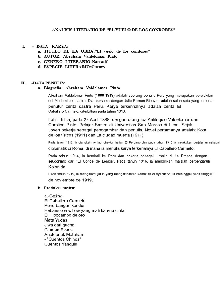 ANALISIS LITERER DARI | PDF