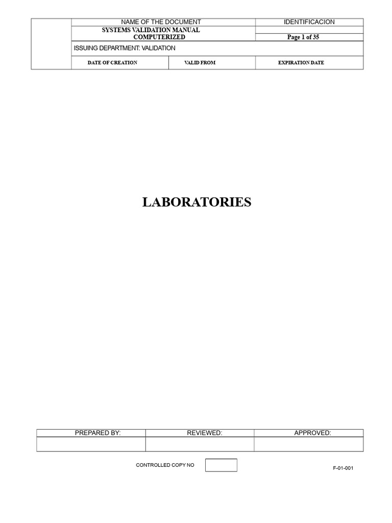 Manual Validation of Computerized Systems | PDF | Verification And ...