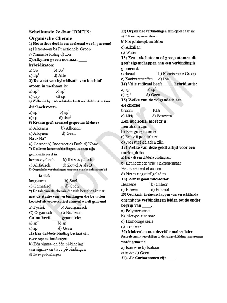 Organische Chemie | PDF