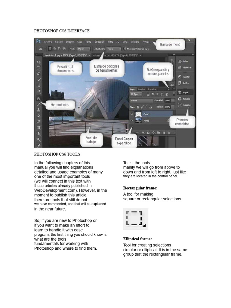Essential Photoshop CS6 Tools Guide | PDF | Adobe Photoshop | Computer ...