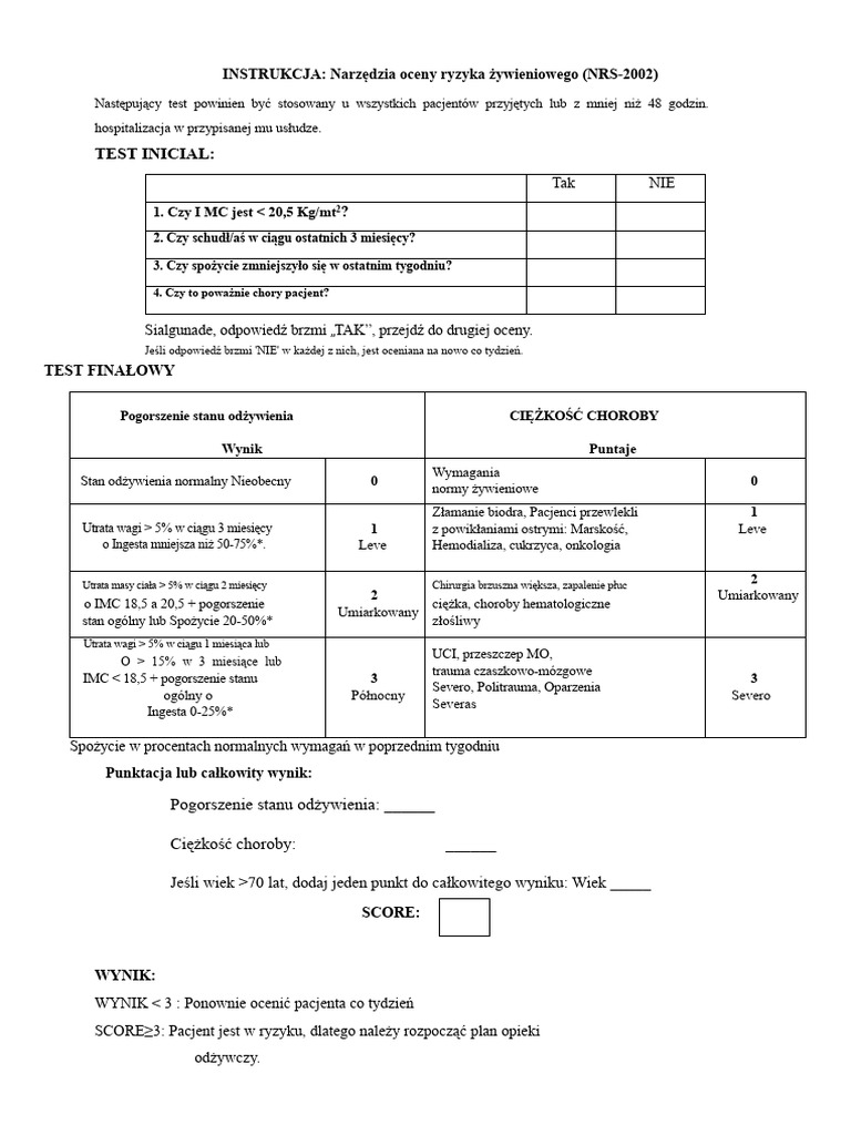 Format Nrs 2002 Pdf