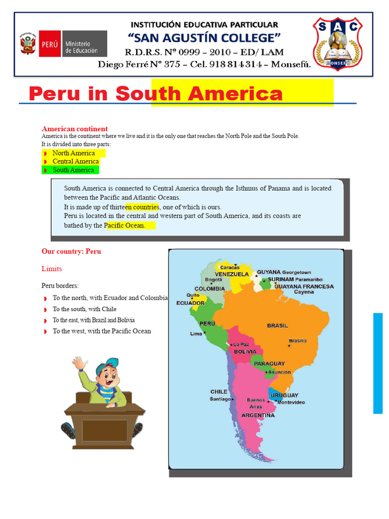 Peru in South America Social Personal | PDF
