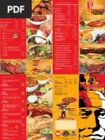 Honchos Menu and Meal Prices 2025 | PDF