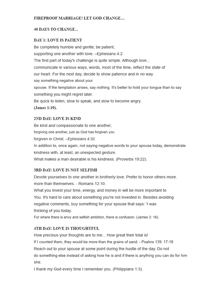 Fireproof Marriage | PDF | Love | Jesus