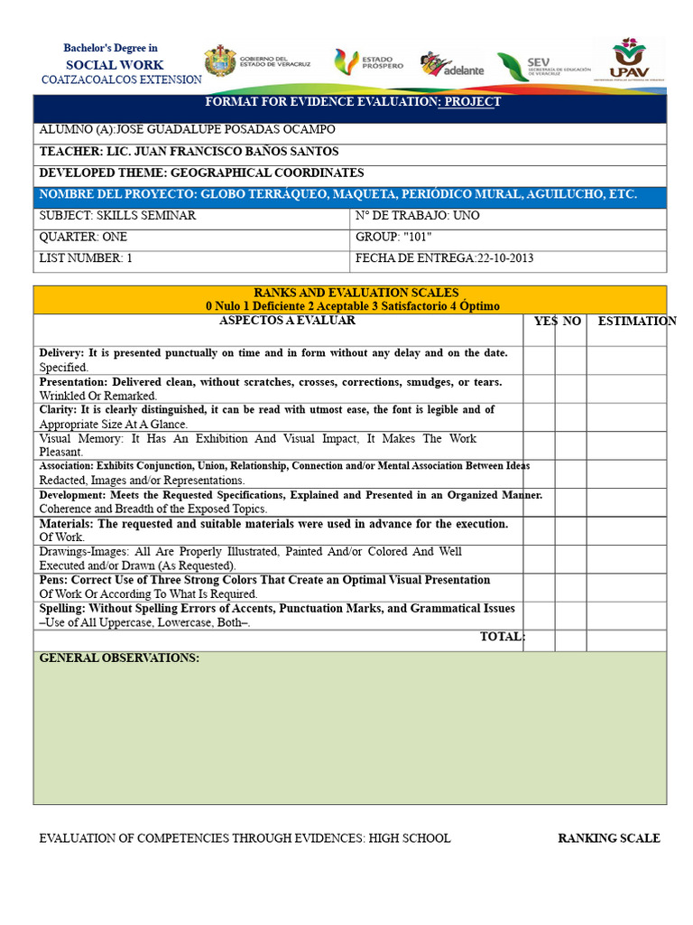 Rank Scale Format English | PDF | Letter Case | Paragraph