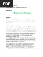 Résumé des chapitres de Pinocchio | PDF | Pinocchio