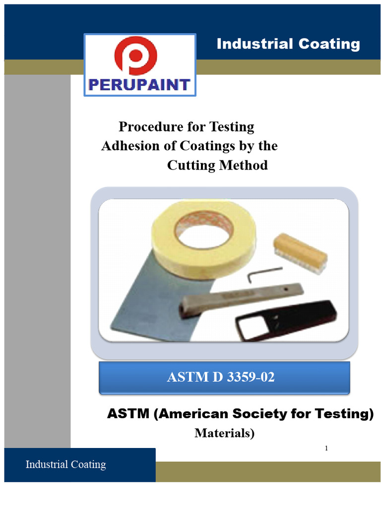 Adhesion Test by Shear | PDF | Coating | Paint