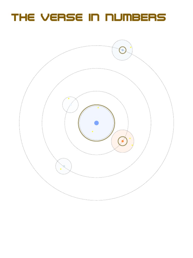 The Verse in Numbers v1.1 | PDF | Stars | Sun