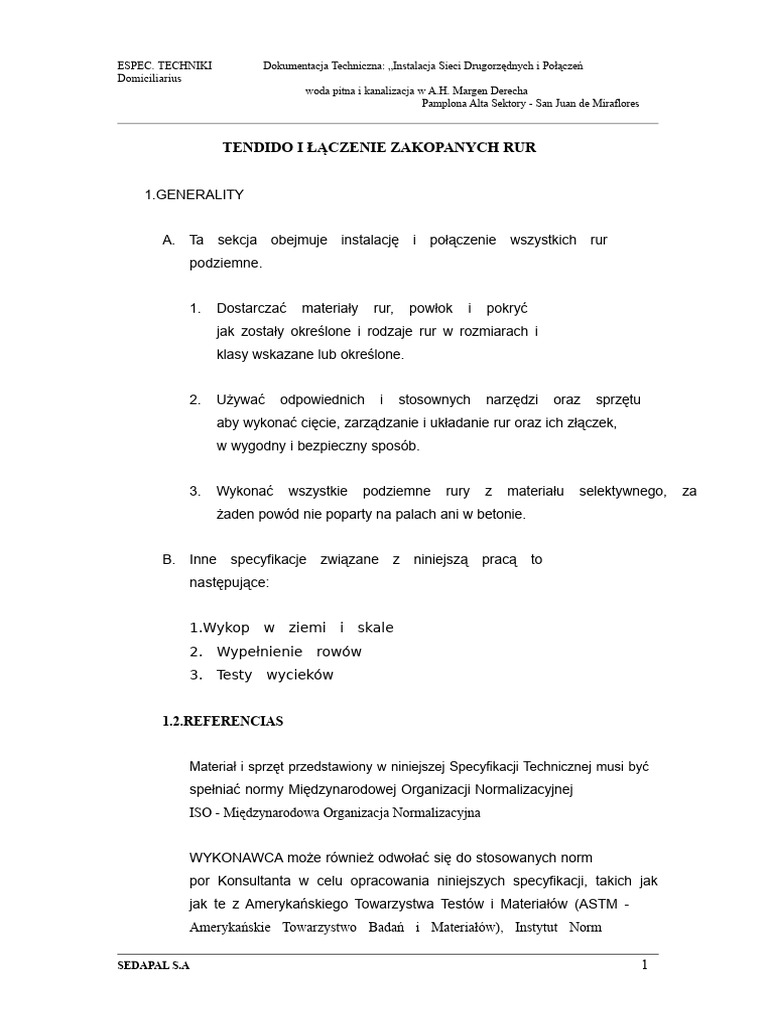 7. UKŁADANIE RUR | PDF