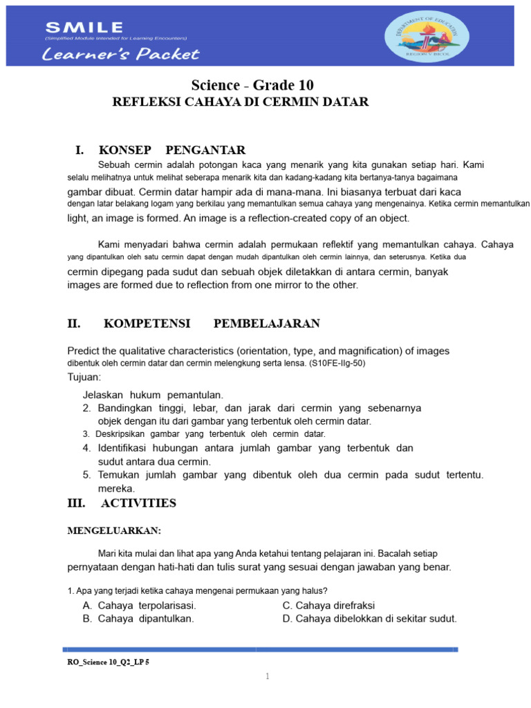 RO_Science-10_Q2_LP5 | PDF
