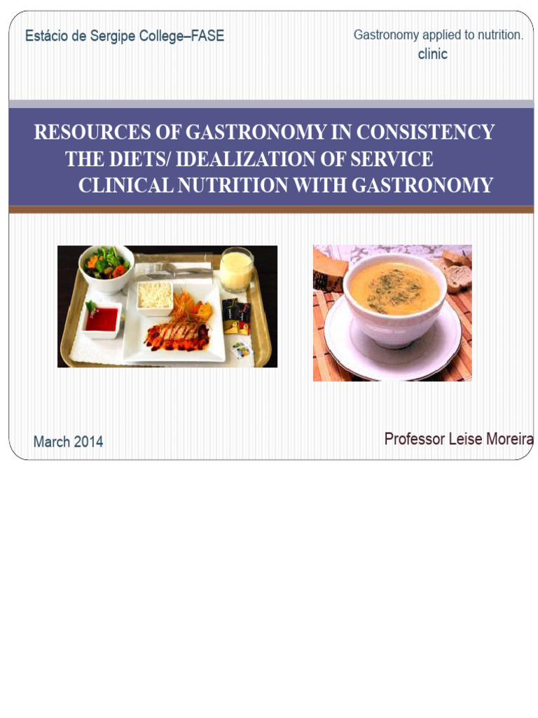 Lesson 3 Diet Consistency | PDF | Cooking | Foods