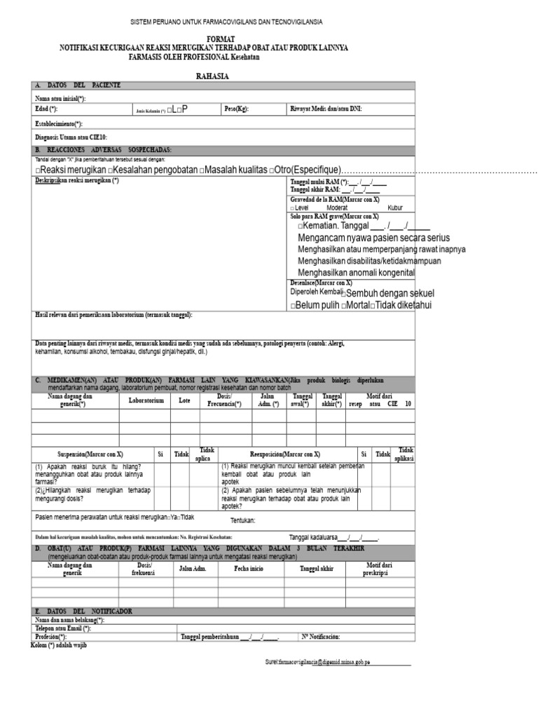 Format Pemberitahuan RAM oleh Profesional.pdf | PDF