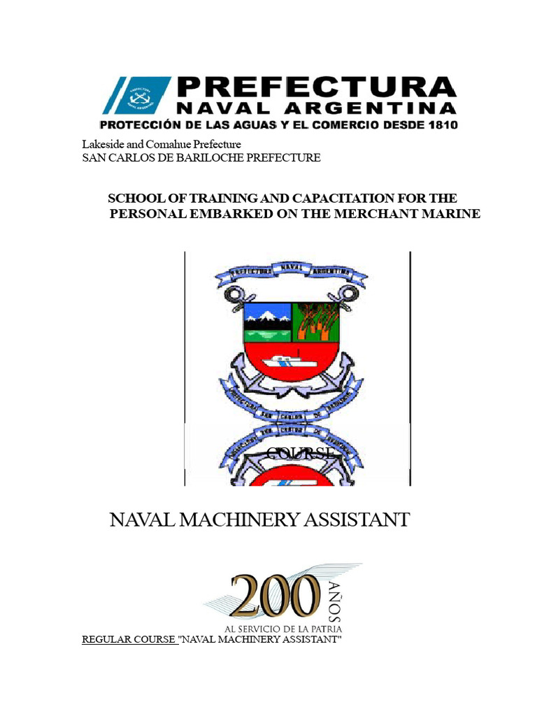 Naval Machinery Assistant Course | PDF | Piston | Internal Combustion ...