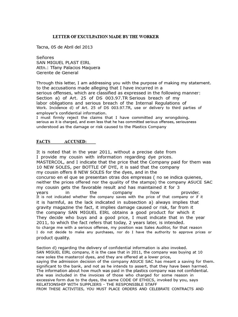 Model of Disclaimer Letter | PDF | Justice | Crime & Violence