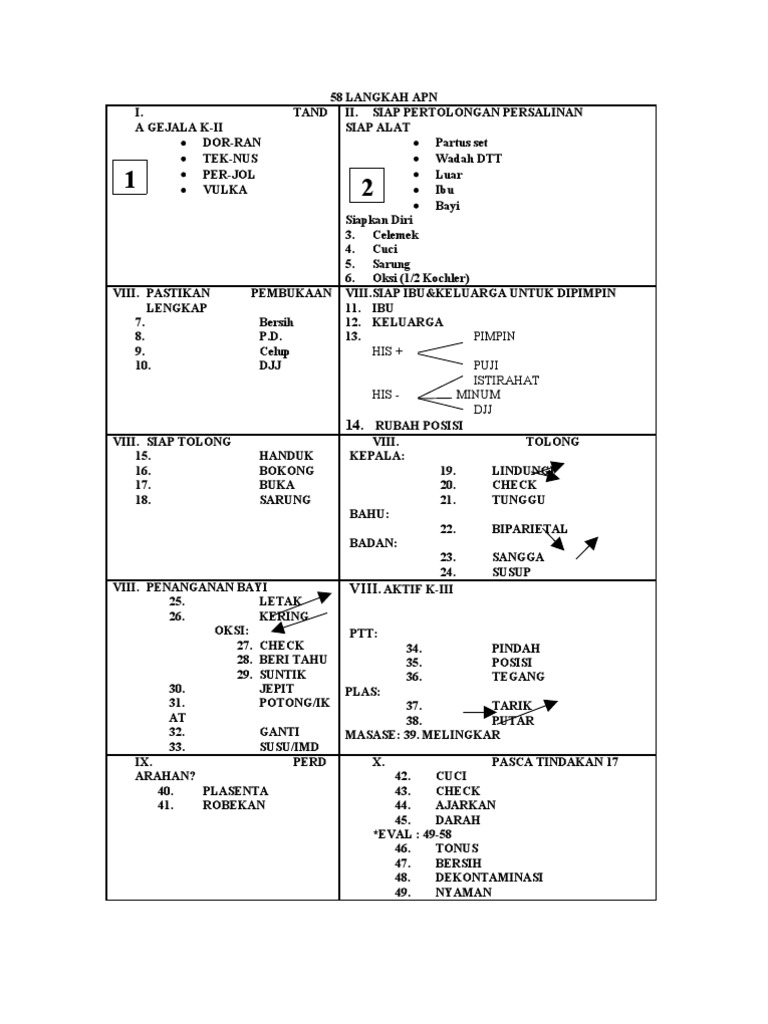 58 Langkah Apn | PDF