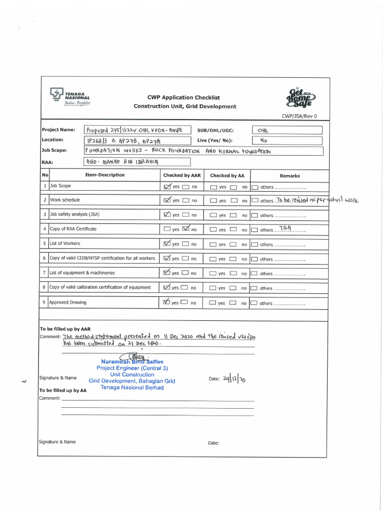 Cwp-Checkliste (Fundamentarbeiten) | PDF