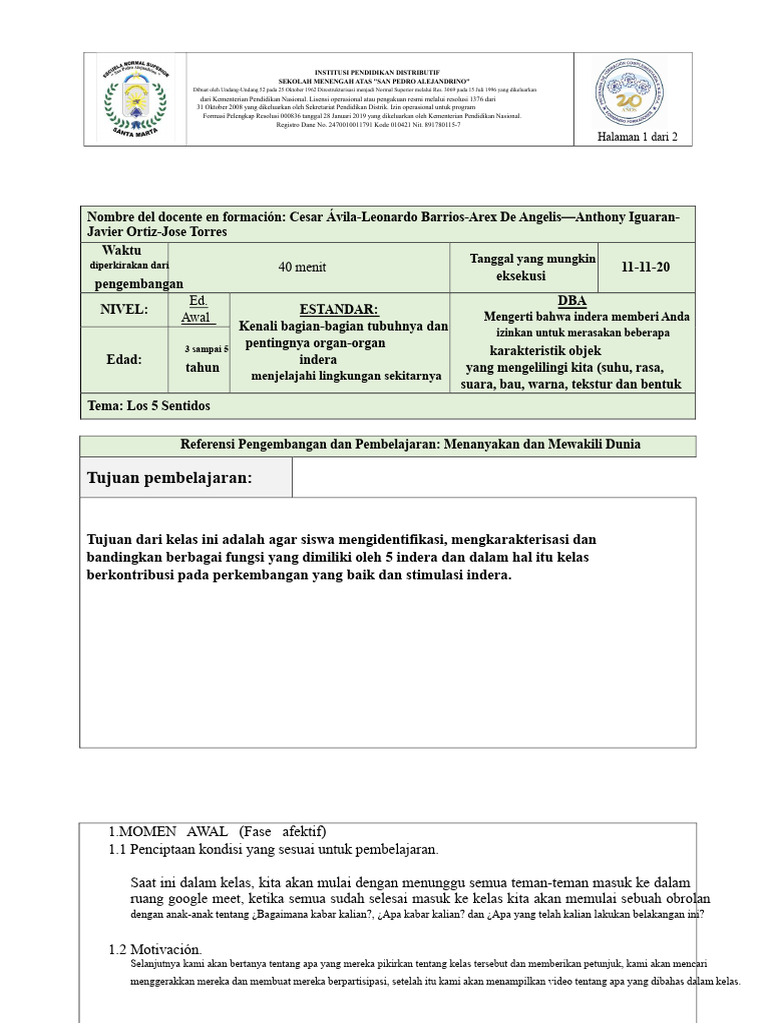 PERENCANAAN 5 INDRA | PDF