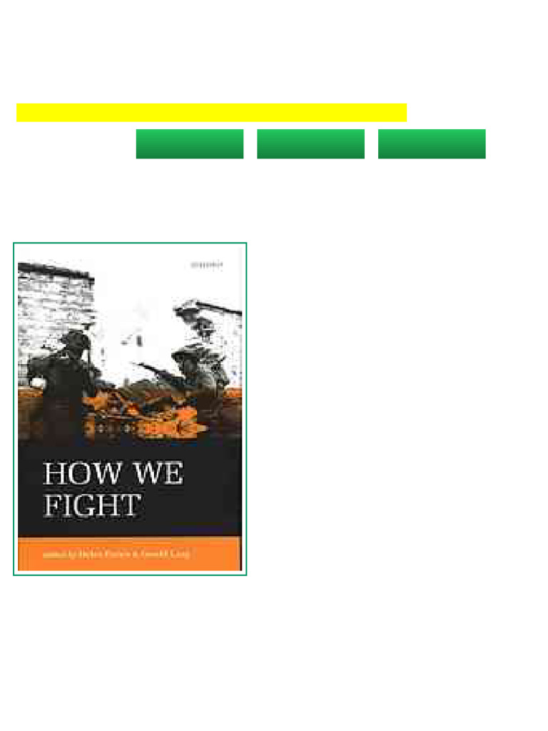 How We Fight Ethics in War First Edition Frowe: Mirror Link | PDF ...