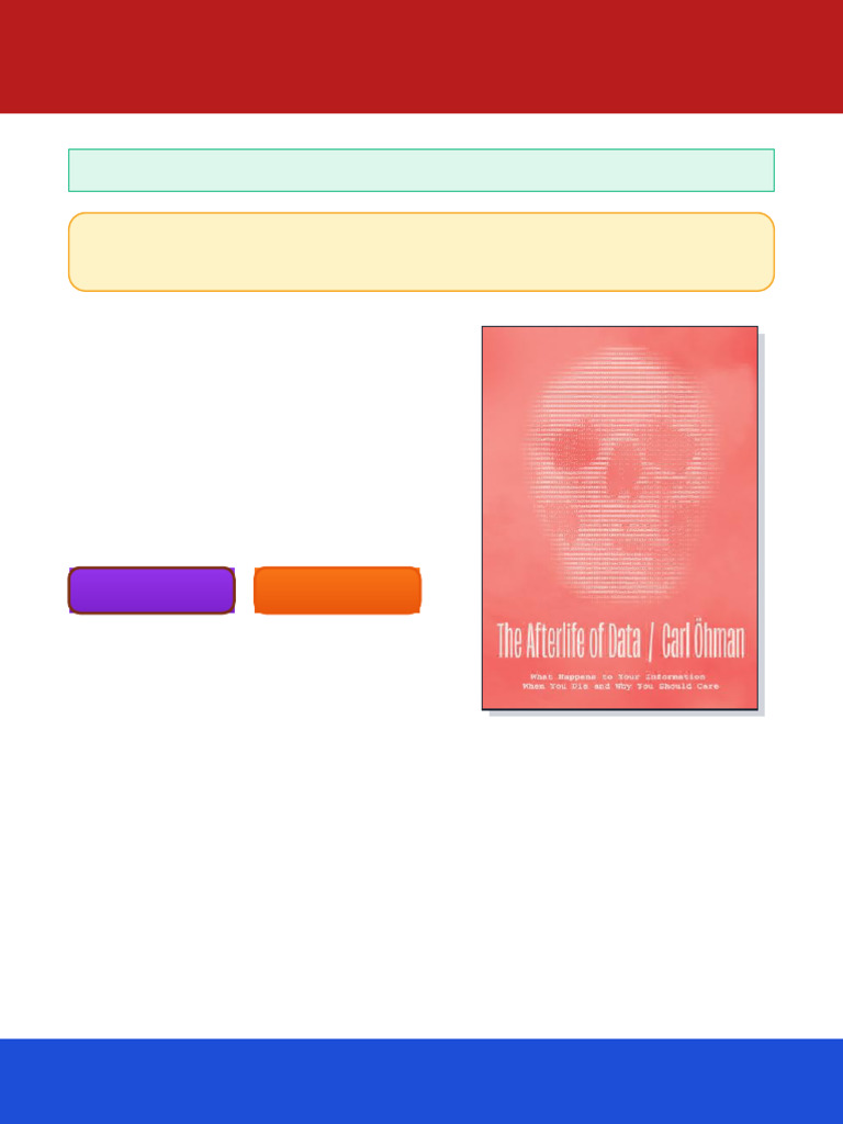 The Afterlife of Data: What Happens To Your Information When You Die ...