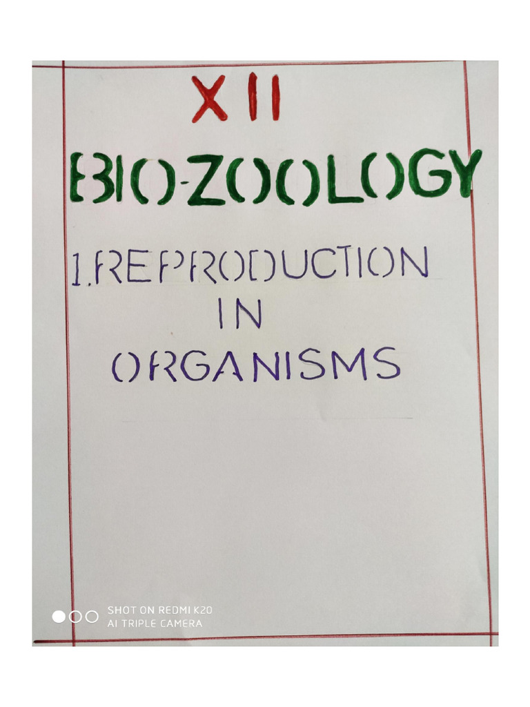 12 Bio - Zoo EM | PDF