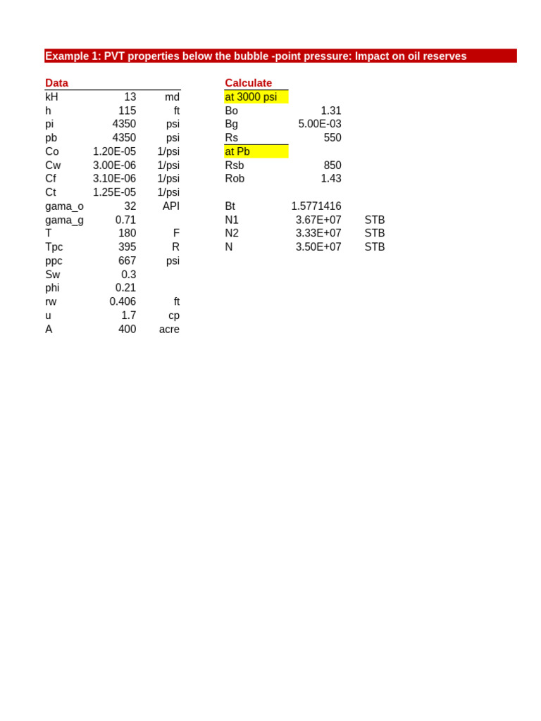 Full Example - Chapter 3 | PDF | Pressure