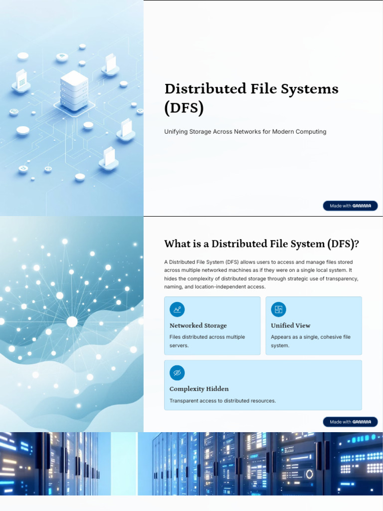 Distributed File Systems DFS | PDF | File System | Computer File