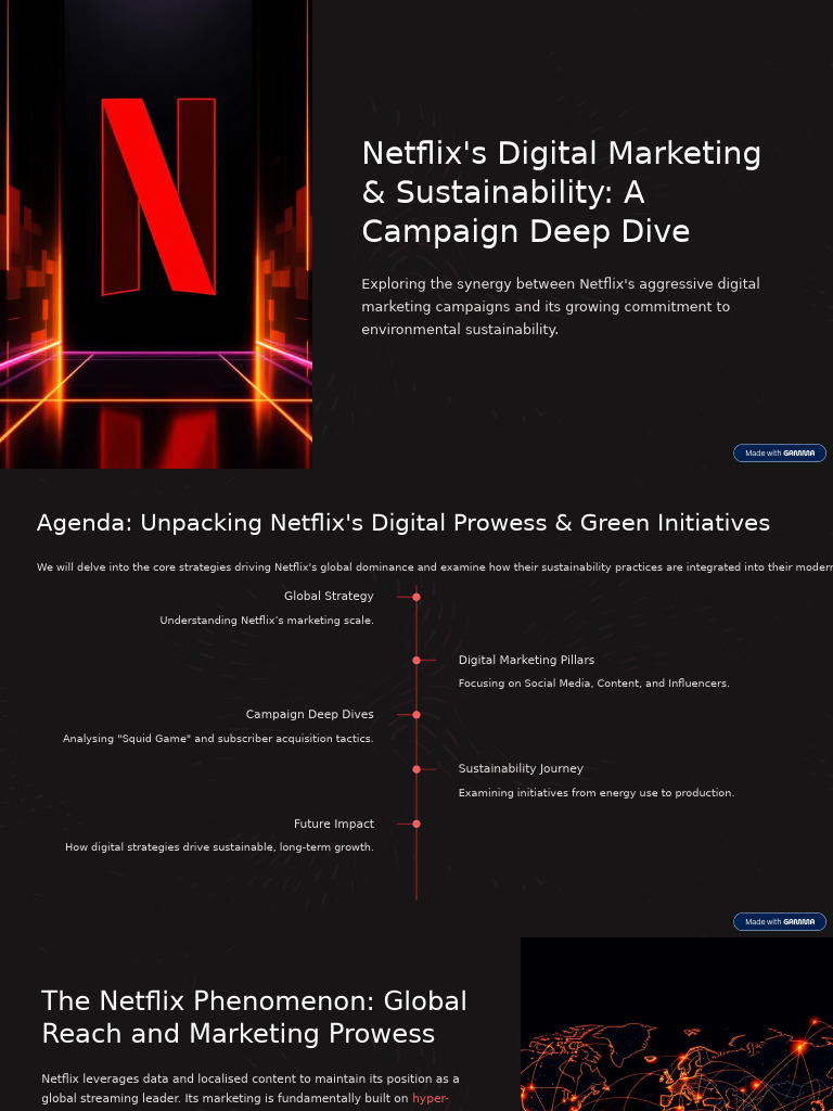 Netflixs Digital Marketing and Sustainability A Campaign Deep Dive ...