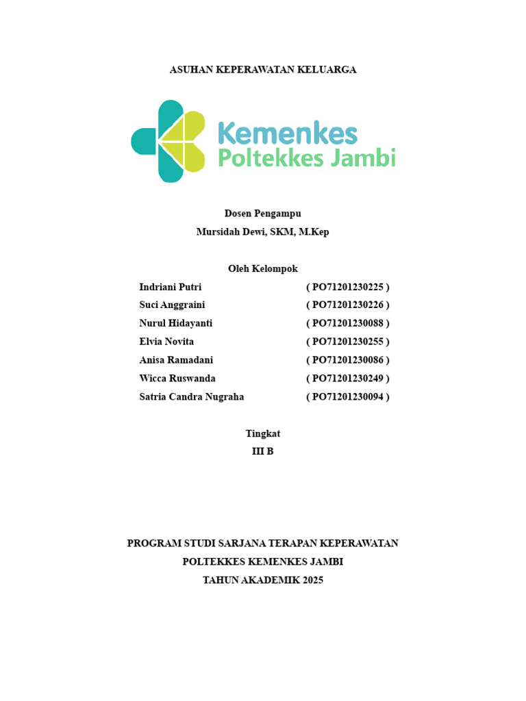 Askep Keluarga Pada Anak Batita | PDF