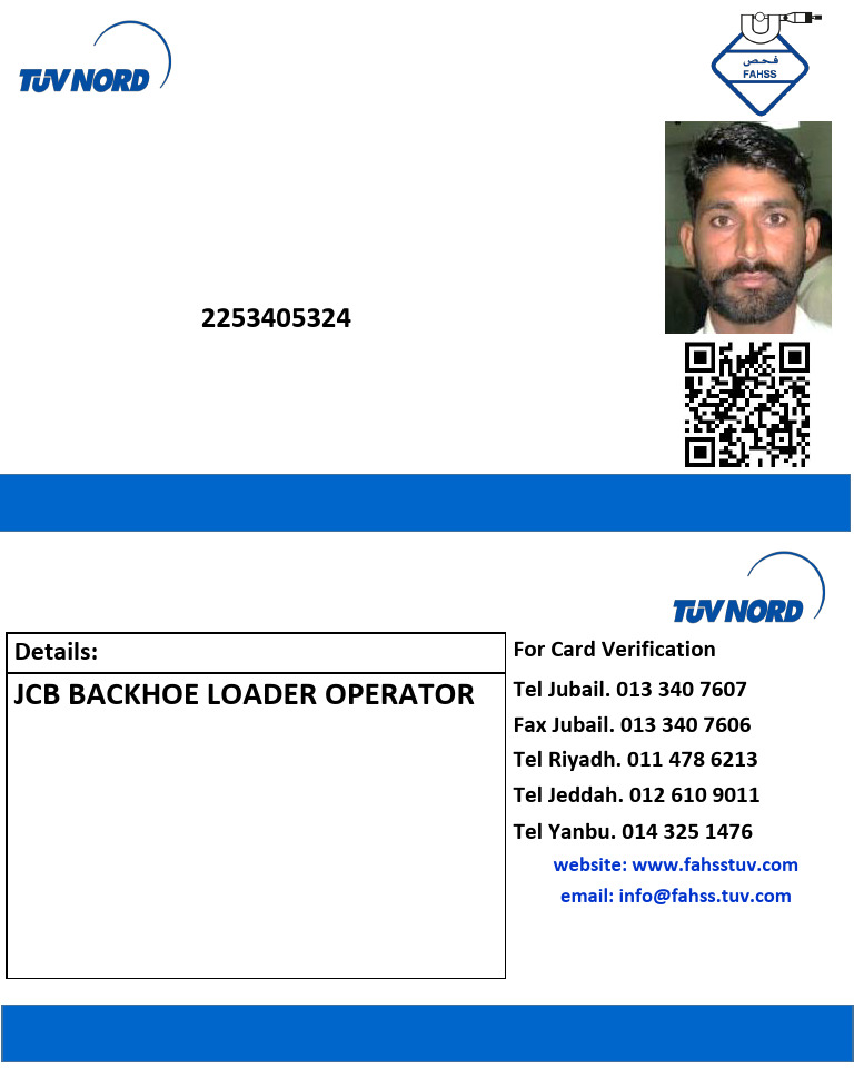 JCB Backhoe Loader Operator Certification | PDF