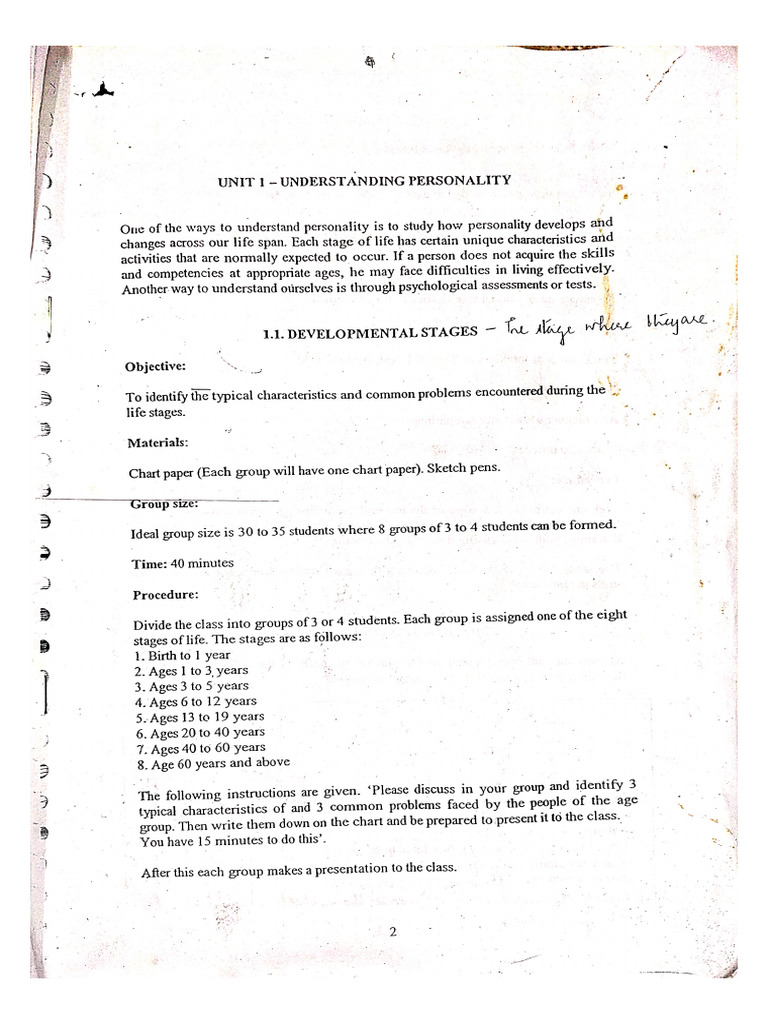 Personality Development PDF | PDF