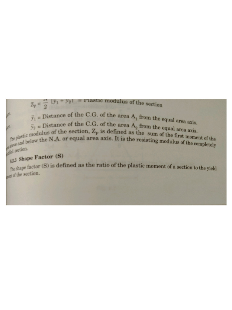 Shape Factor | PDF