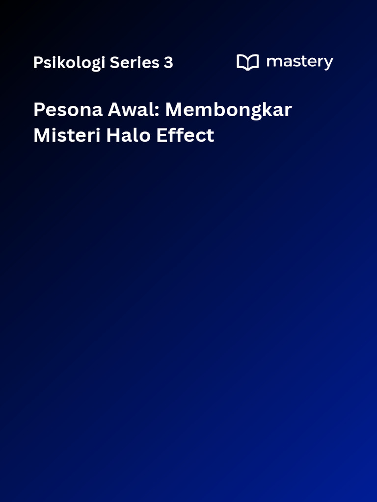 Halo Effect Merged | PDF