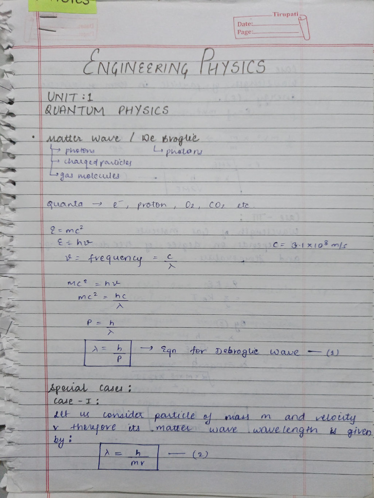 Engineering Physics | PDF
