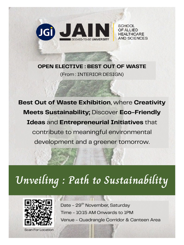 Unveiling Path To Sustainability - Poster | PDF