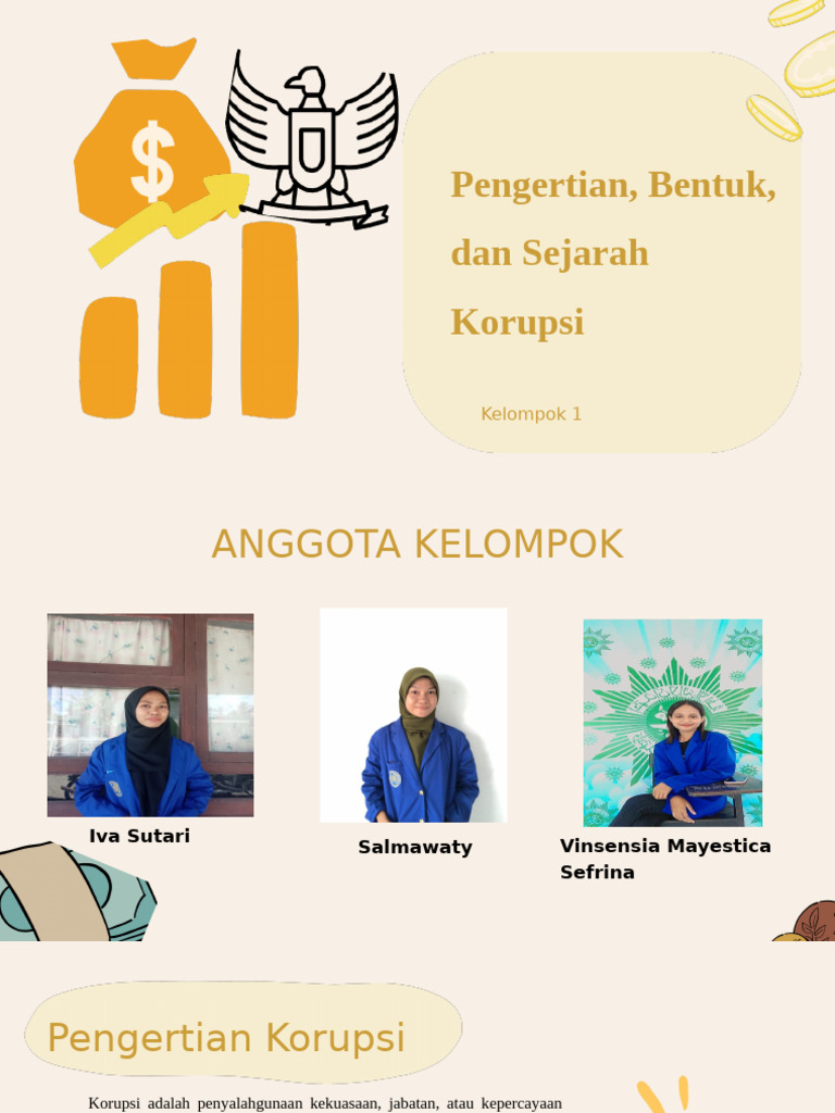 PPT Pendidikan Anti Korupsi | PDF