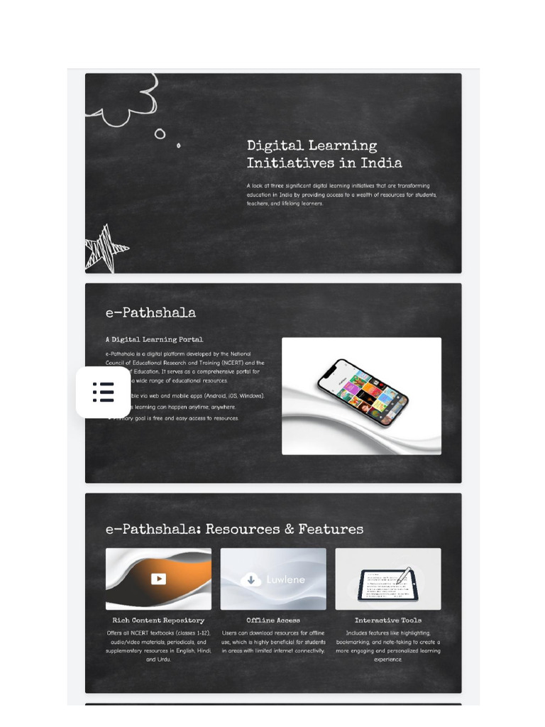 Digital Learning Initiatives | PDF