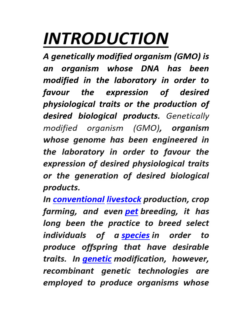 Document 8 | PDF | Genetically Modified Organism | Cloning