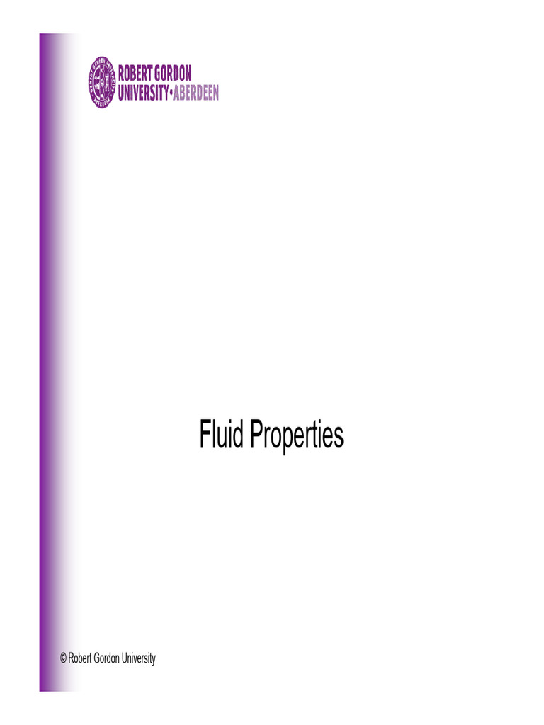 Oil and Gas Fluid Properties Overview | PDF | Natural Gas Processing ...
