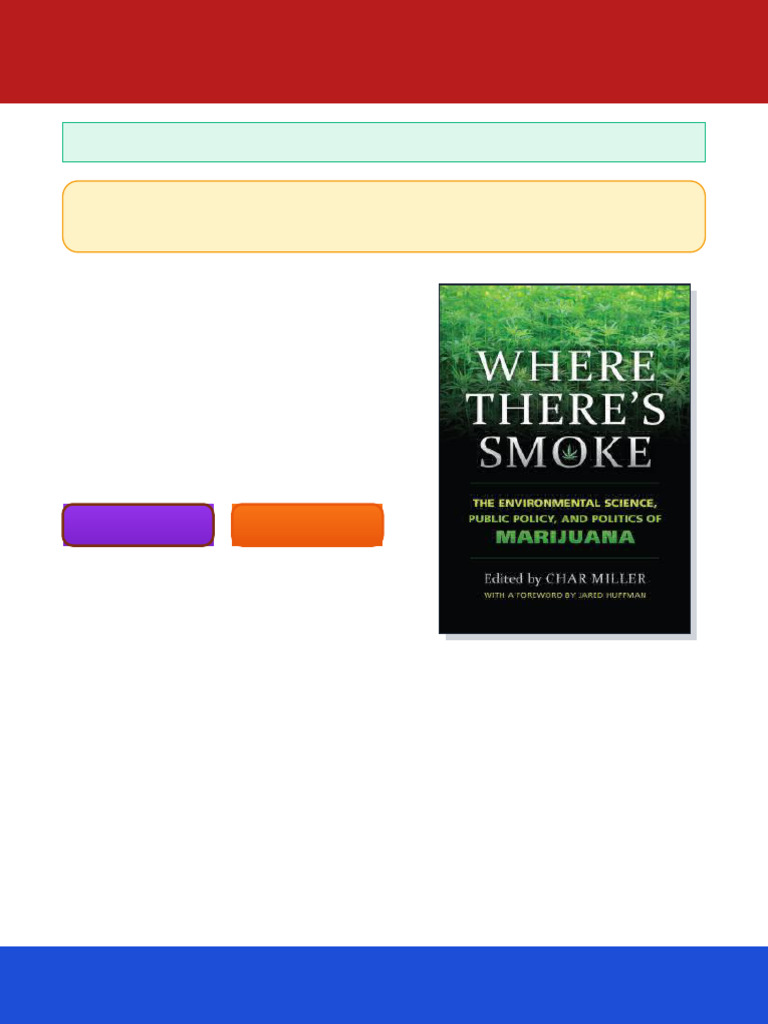 Where There S Smoke The Environmental Science Public Policy and ...