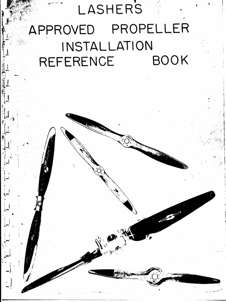 Propeller Installation Guide for Aircraft | PDF