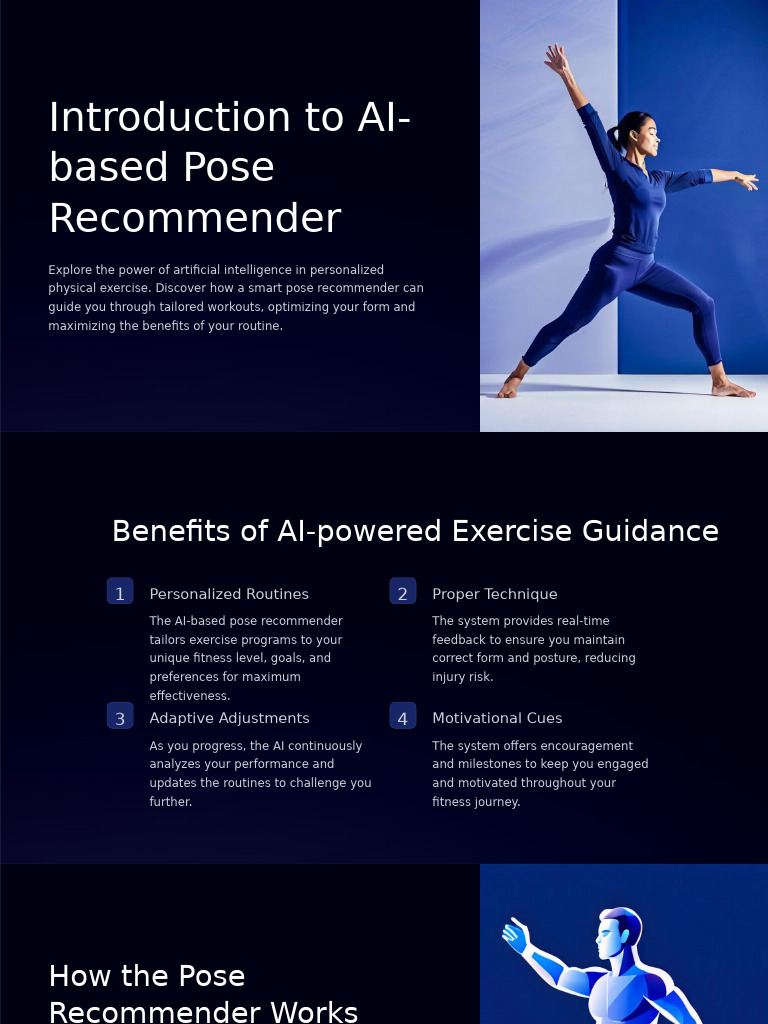 Introduction To AI Based Pose Recommender | PDF | Physical Fitness ...