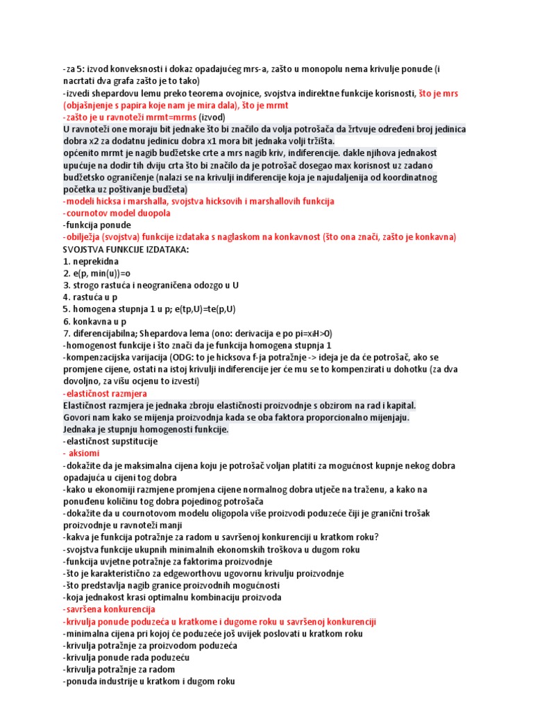 PITANJA S PROĹ LIH USMENIH | PDF