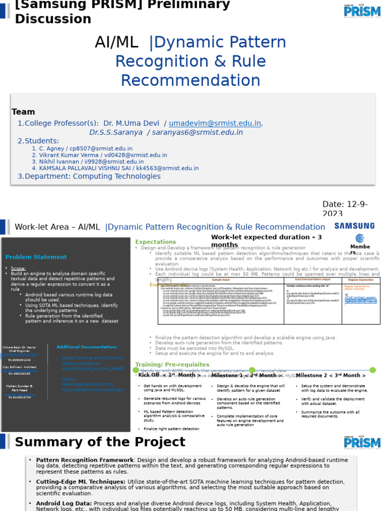 AI/ML Framework for Android Log Analysis | PDF | Machine Learning ...