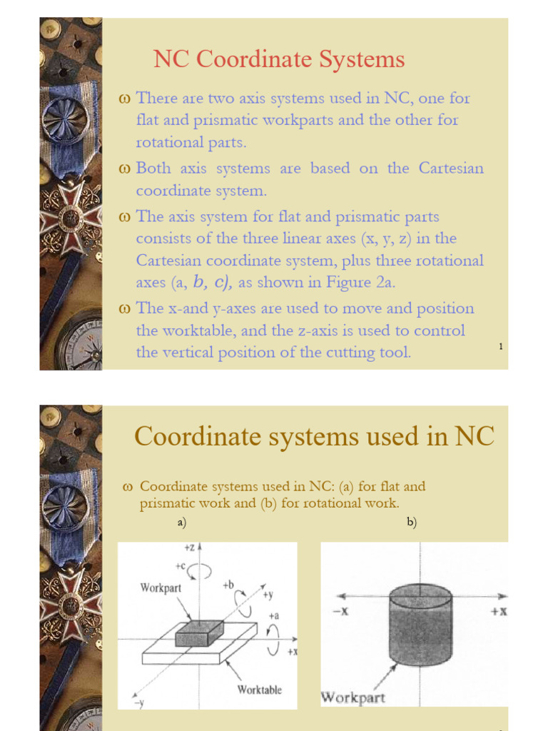 CNC 3 | PDF | Cartesian Coordinate System | Geometry