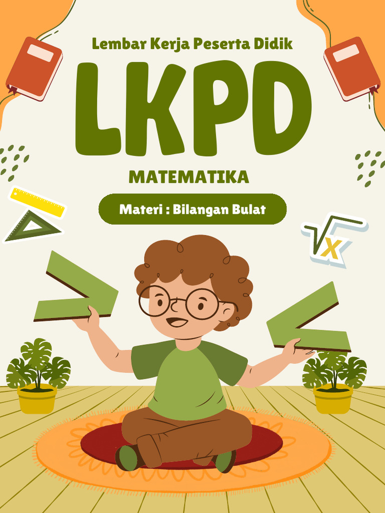 Cover Lkpd Bilangan Bulat November | PDF