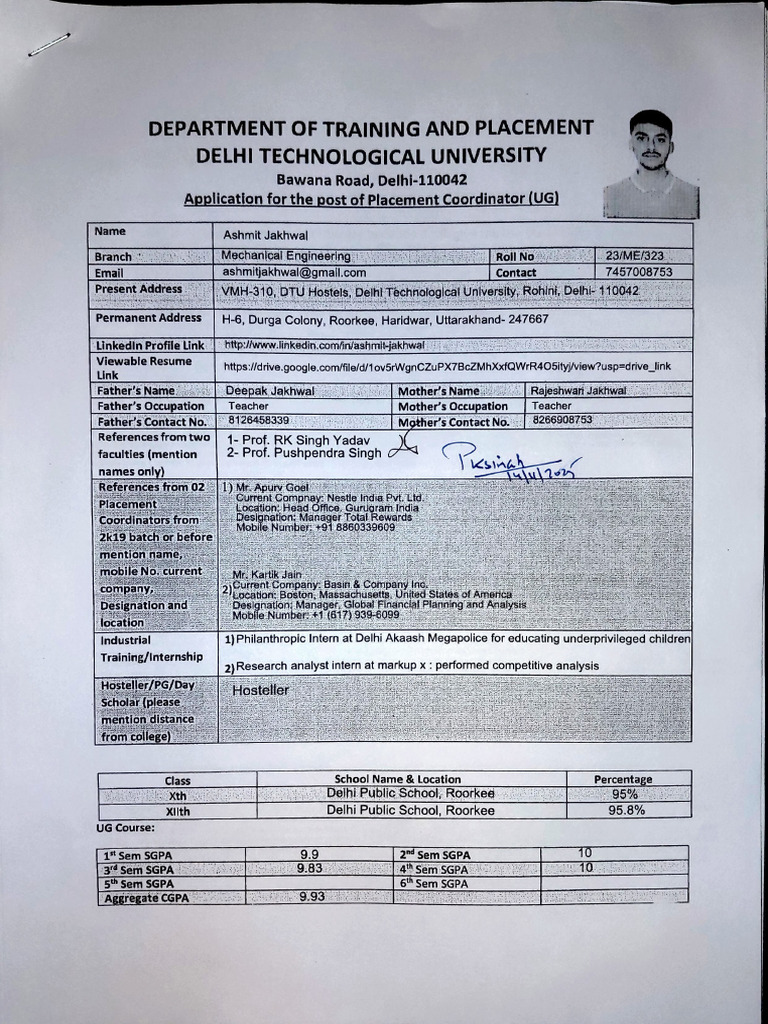PC Form Signed | PDF