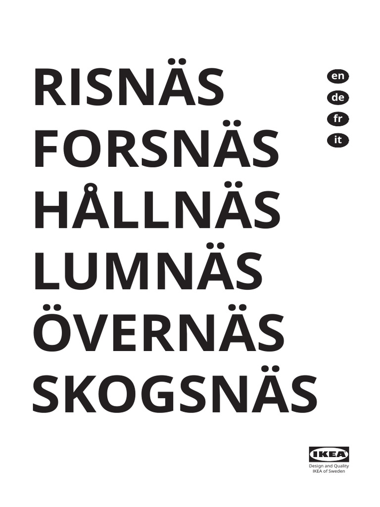 IKEA Appliance Safety Instructions | PDF | Ac Power Plugs And Sockets ...