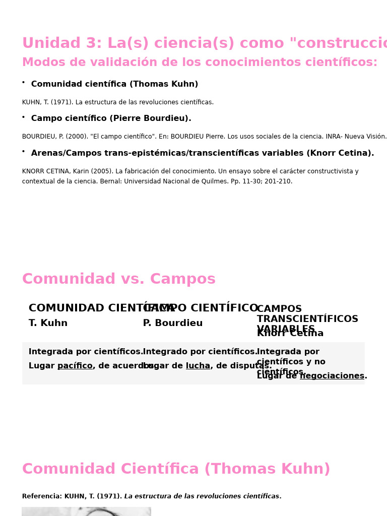 Clase 9 Cycc | PDF | Paradigma | Comunidad cientifica