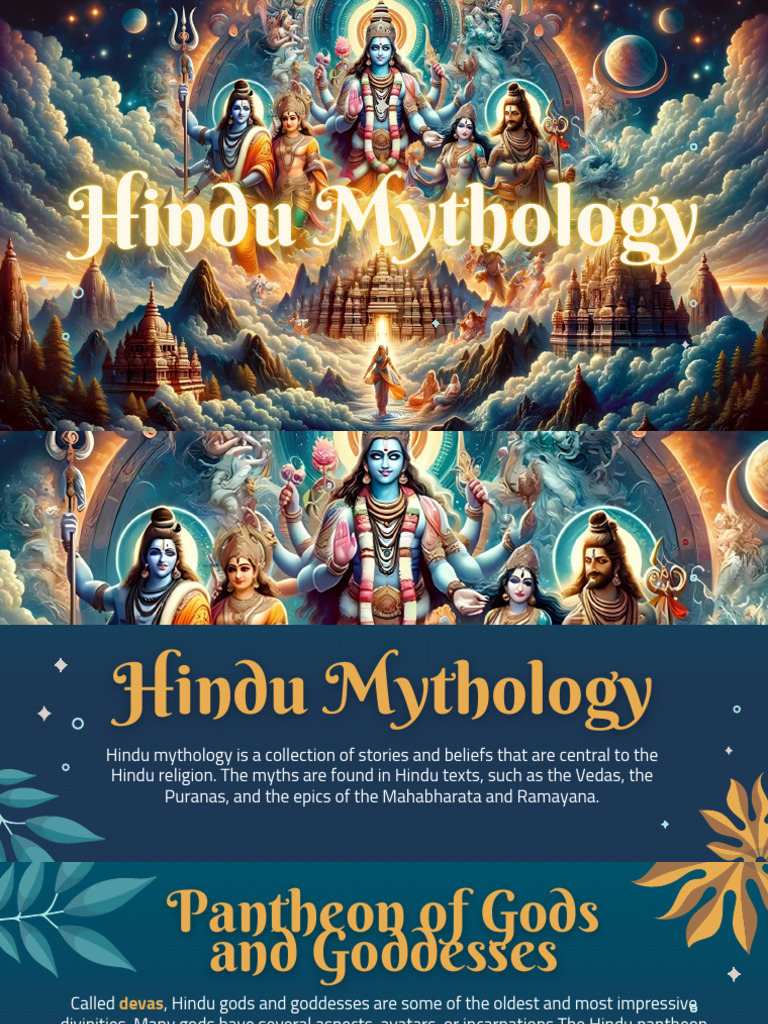Hindu Pantheon and Mythical Creatures | PDF | Devi | Hindu Deities